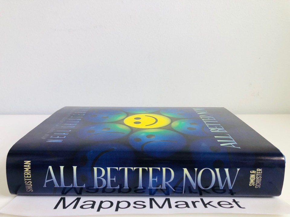 SIGNED IN PERSON All Better Now by Neal Shusterman 1st/1st (2025, HC ...