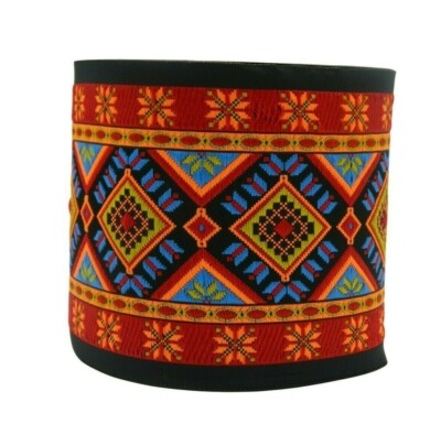 ~10yds EMBROIDERED RIBBON TRIM* 3.93Inch Aztec-Ethnic (100996) | eBay