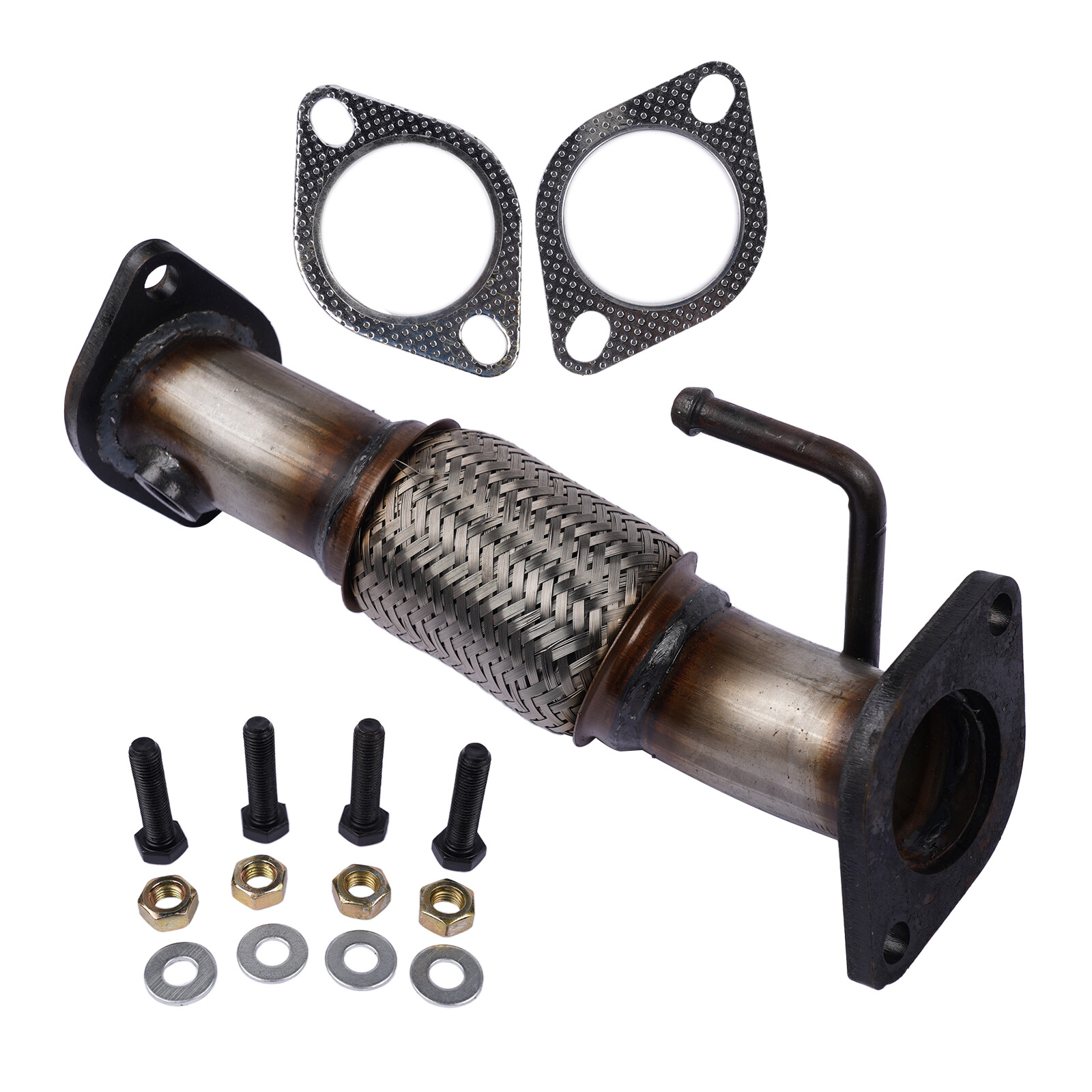 Fits for Hyundai Accent Kia Rio 1.6L 2012-2017 Front Flex Pipe Direct ...