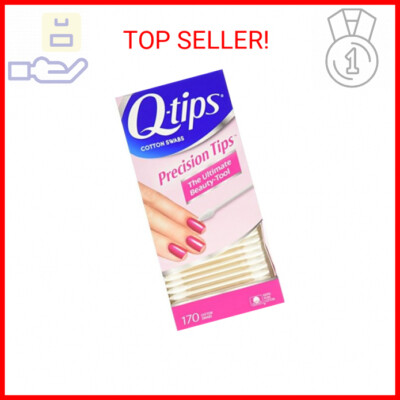 Q-Tips Cotton Swabs, Precision Tip, 170 Count | eBay