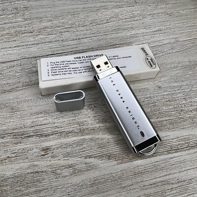 The Dark Knight Movie Script USB Flashdrive WB Flash Drive | eBay