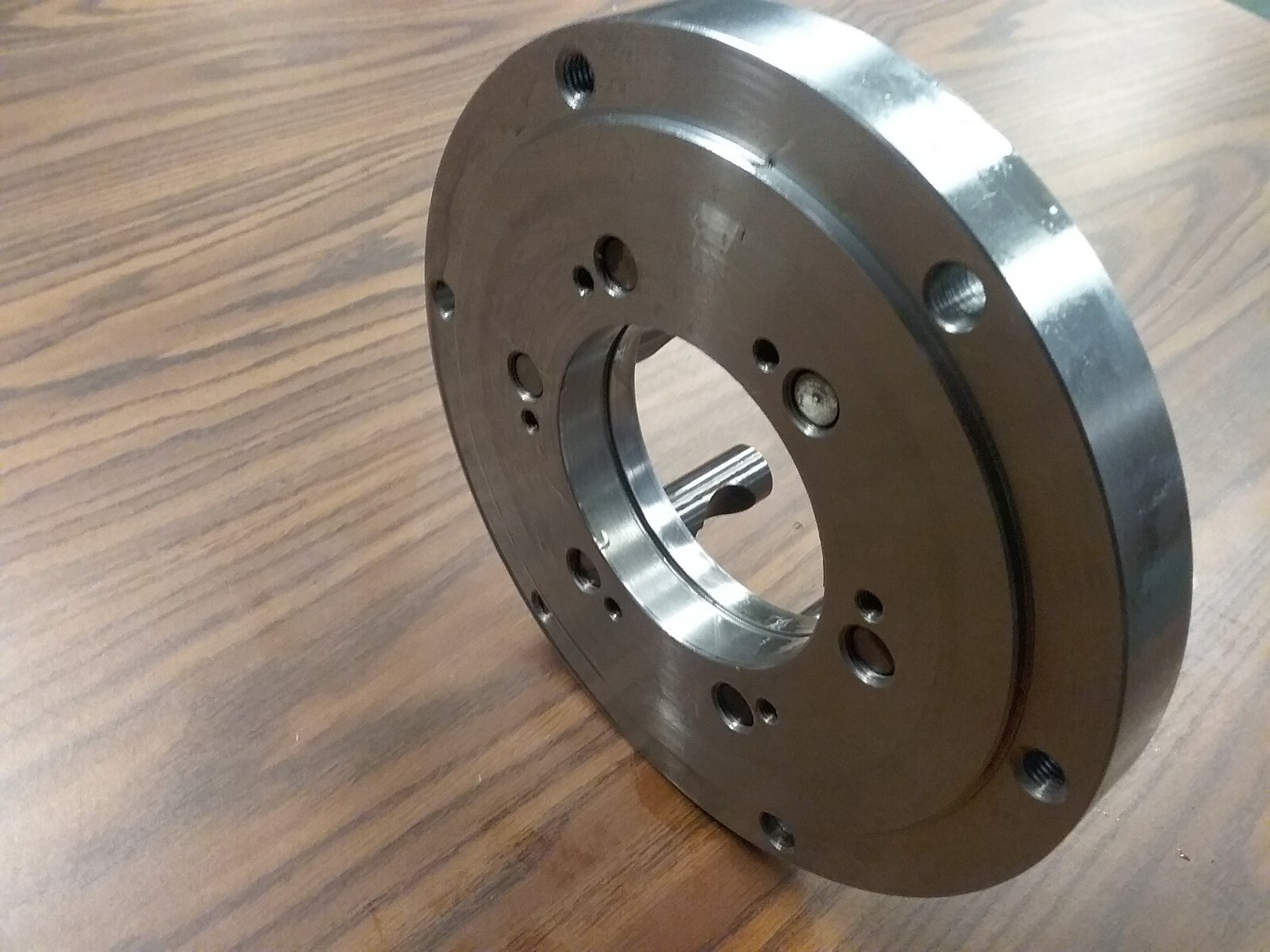 10" D1-6, D6 adapter Plate finished for 10" self-centering CHUCKS -ADP ...