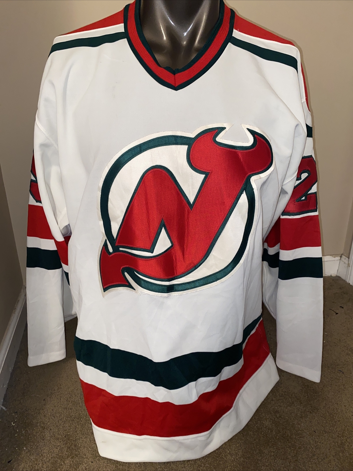 Peter Stastny #29 New Jersey Devils Vintage Authentic CCM Ultrafil ...