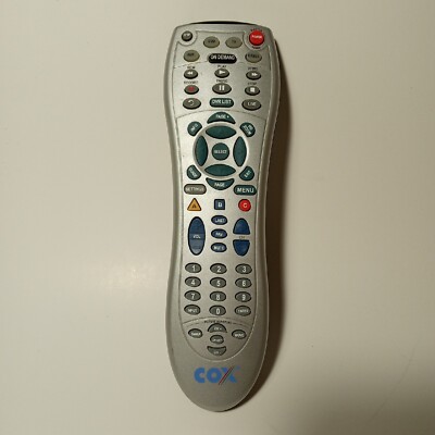 Cox URC7820 Universal Remote Control for Cable Box TV DVR Aux Tested ...