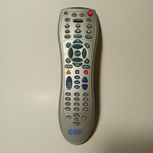 Cox URC7820 Universal Remote Control for Cable Box TV DVR Aux Tested ...