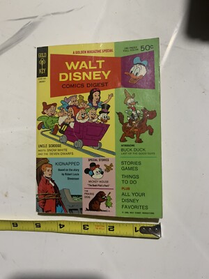 Walt Disney Comic Digest #7 (Gold Key 1969) Uncle Scrooge Buck Duck ...