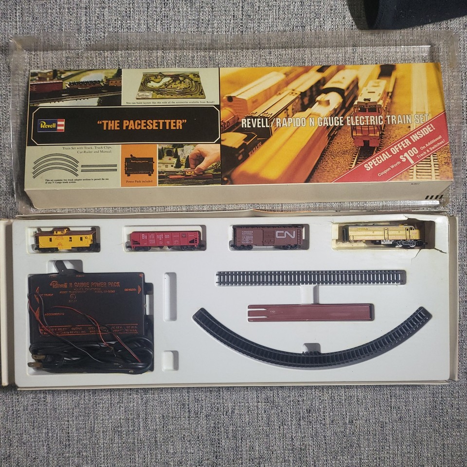 Revell Rapido Microtrain N Gauge Electric Train Set "The Powerhouse ...