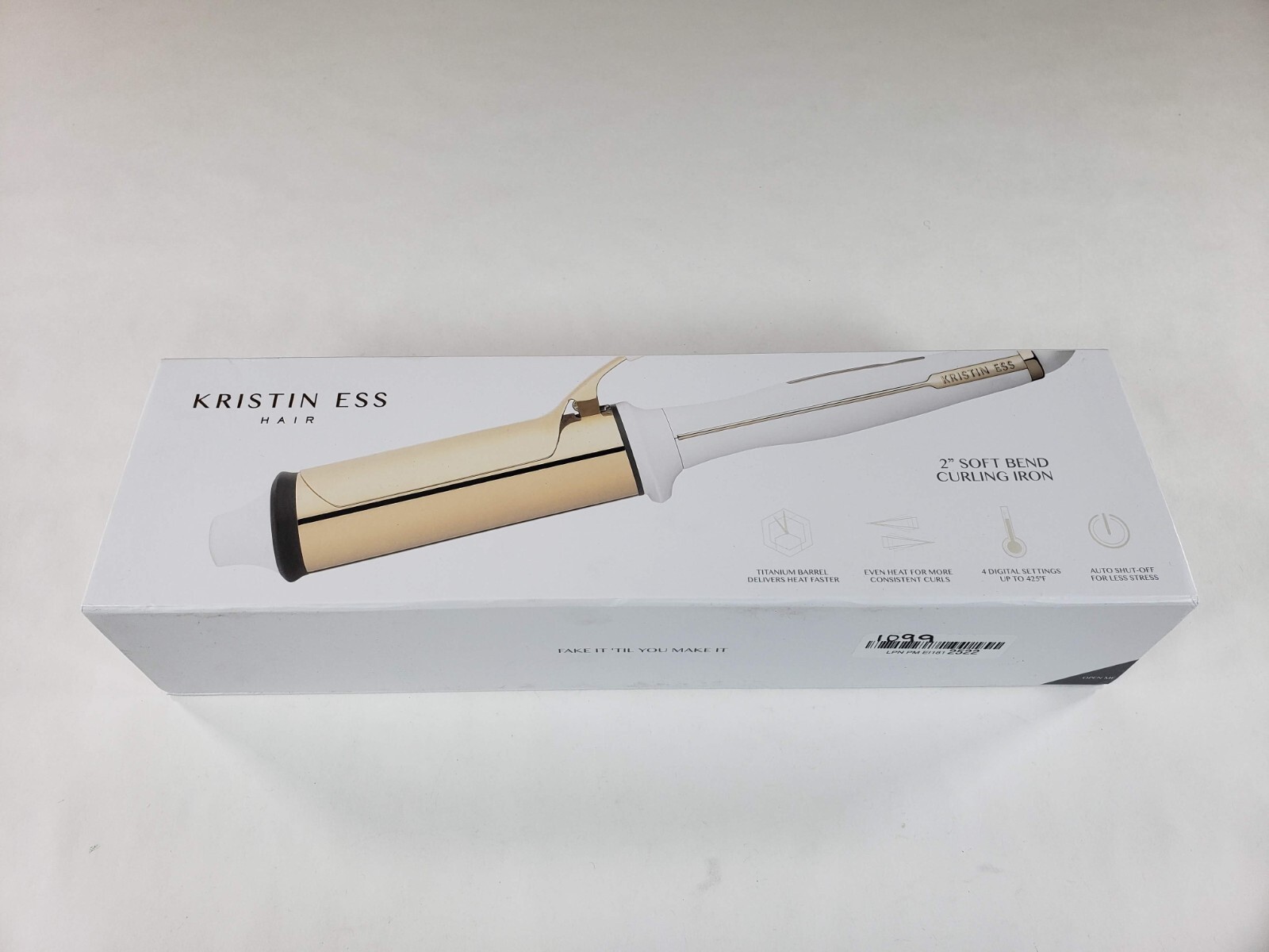 Kristin Ess Hair 2 Inch Titanium Soft Bend Curling Iron | eBay