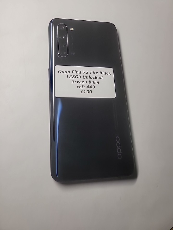 OPPO Find X2 Lite CPH2005 - 128GB - Black (Unlocked) 449 Screen Burn | eBay
