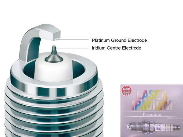 NGK Double Fine Electrode Laser Iridium Spark Plug DIFR6D13 | eBay