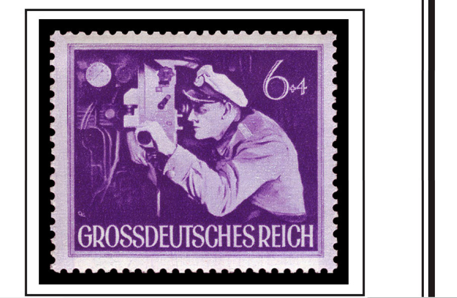 COLOR PRINTED GERMANY III REICH 1933-1945 STAMP ALBUM PAGES (43 illustr ...