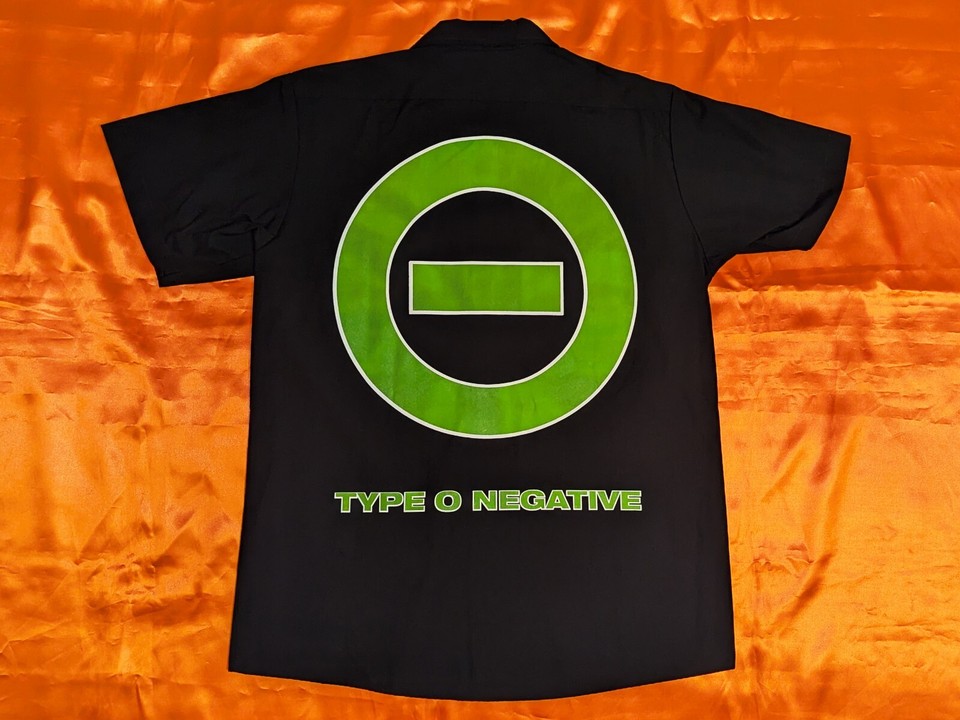 BNWT Type O Negative - Product of Vinnland Size Large Work Shirt *MEGA ...