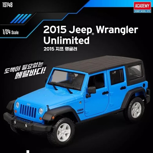 Academy 1/24 Scale 2015 Jeep Wrangler Unlimited Model Kit #15148 | eBay