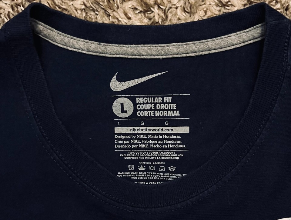 Nike Official Rob Gronkowski Vote For Gronk 87 Men's Navy Blue T-Shirt ...