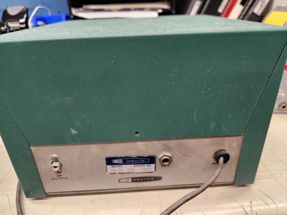 Heathkit HG-10 VFO Meter Tuning Transmitter, 10 Meters, FREE SHIPPING ...