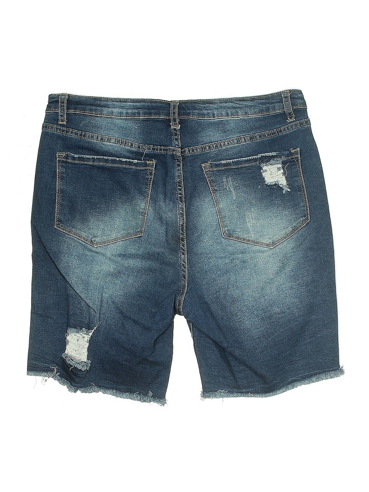 Unbranded Women Blue Denim Shorts L | eBay