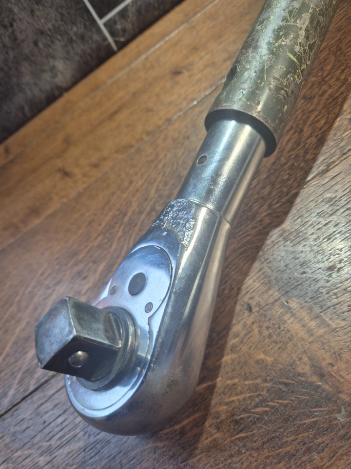 Britool H74 3/4" socket wrench with H82 3/4" extension, ex Military ...