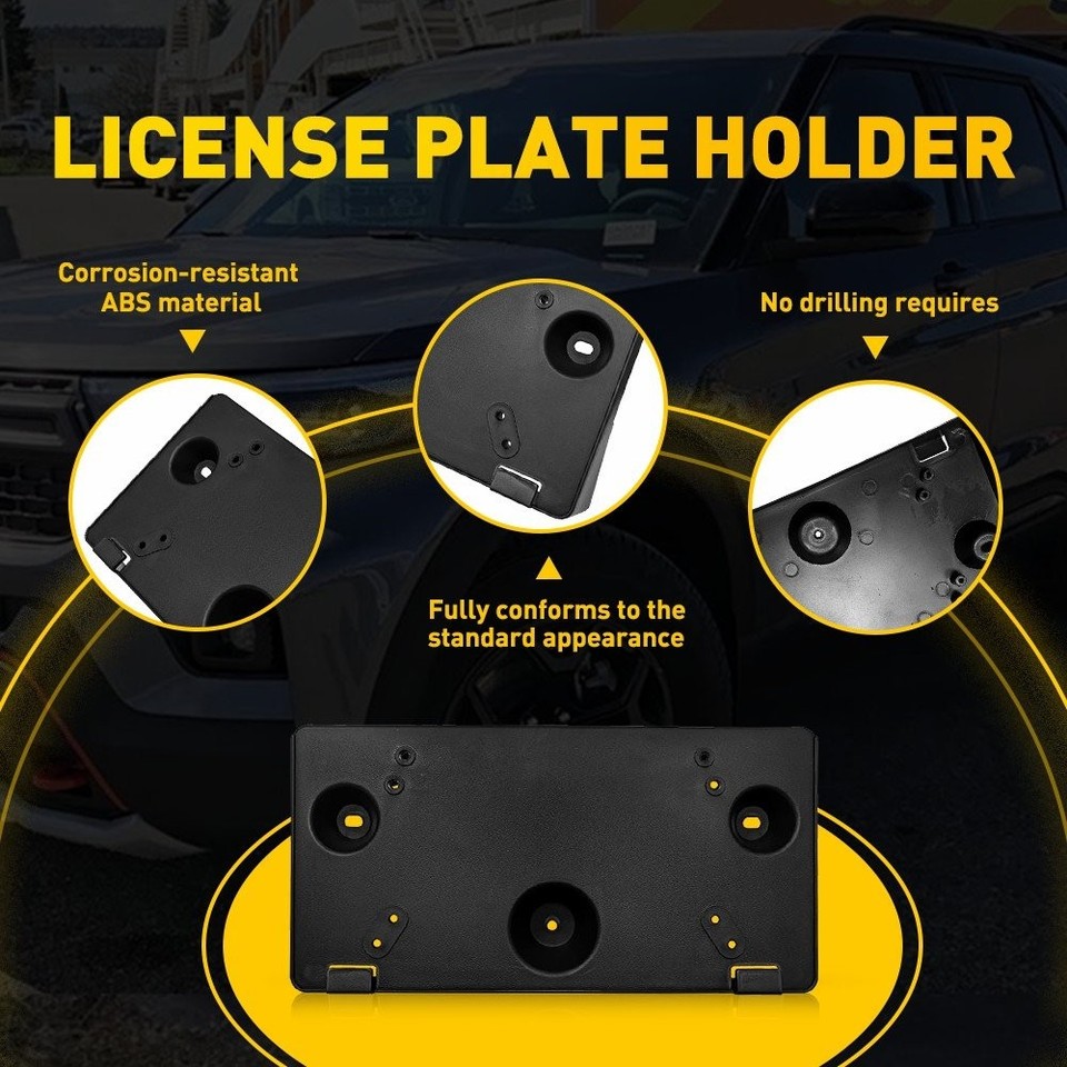 License Plate Bracket For 2020-24 Ford Explorer Police Interceptor ...