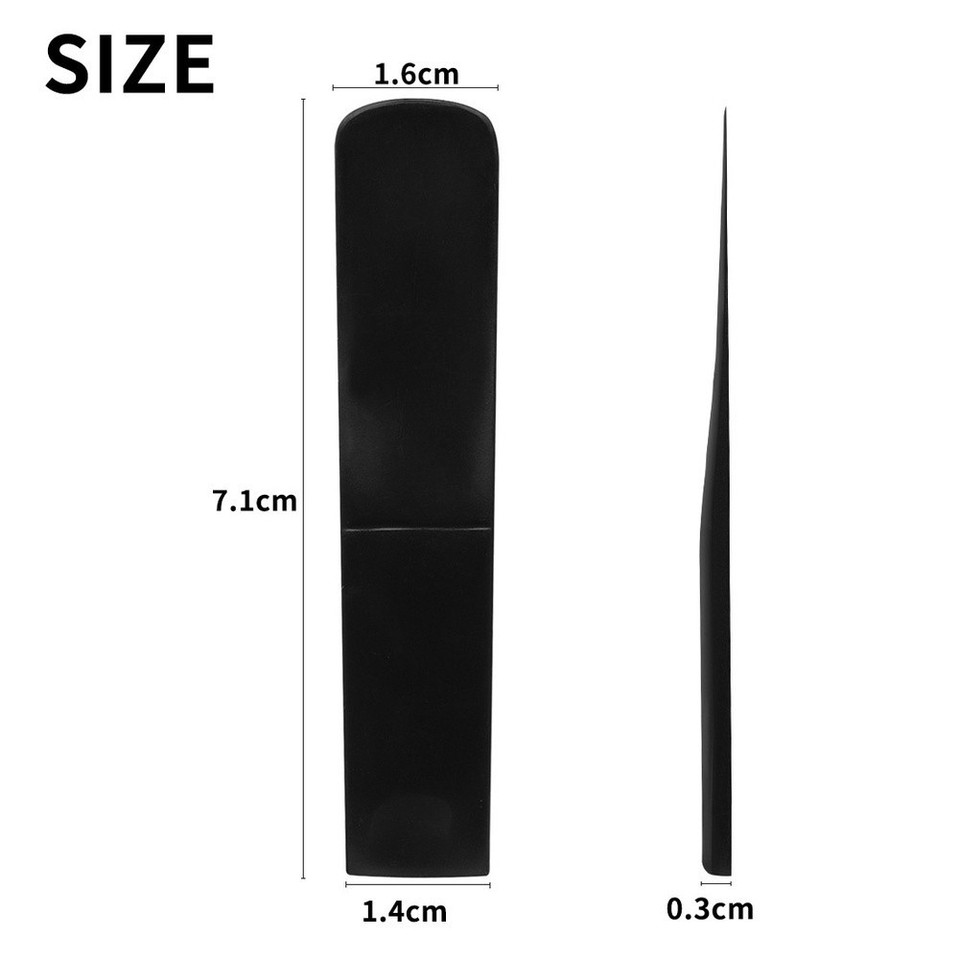 Single Reed Alto Sax Reed Moisture-resistant Thin Reed Tip Thick Heart ...