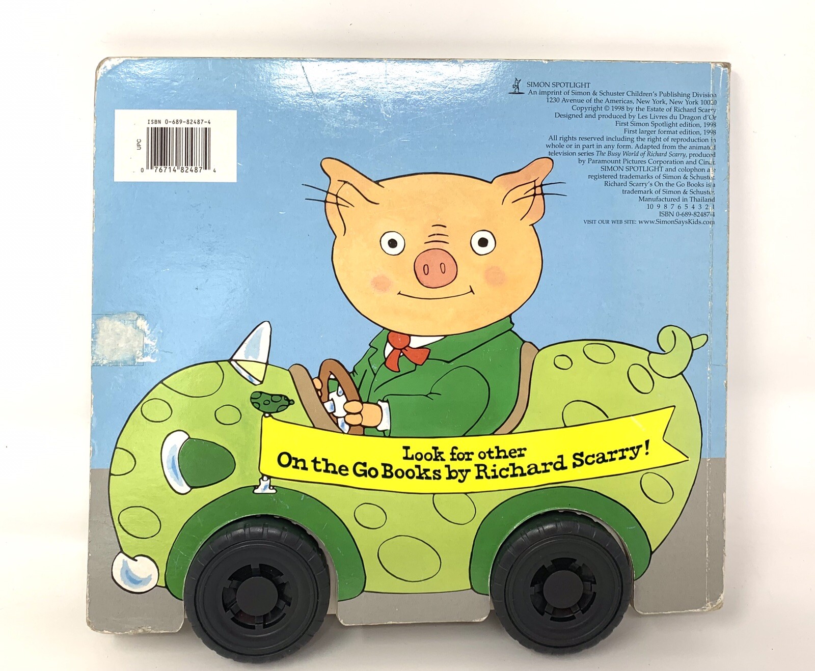 Mr. Frumble's Pickle Car~Richard Scarry~1998~Very Rare~Very Good ...