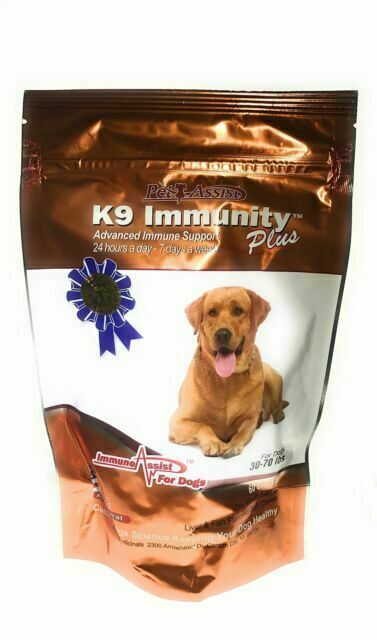 K9 Immunity Plus Advanced Immune Support for Dogs - 60 Chews for sale ...