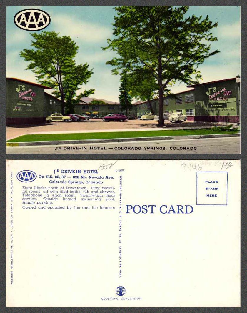 COLORADO Colorado Springs VINTAGE POSTCARD | eBay