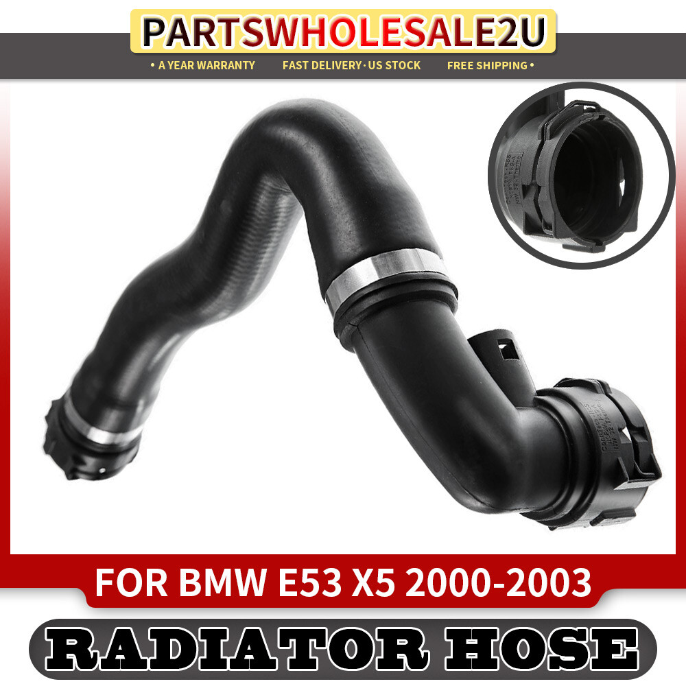Radiator Cooling Lower Hose for BMW E53 X5 2000-2003 V8 4.4L V8 4.6L ...