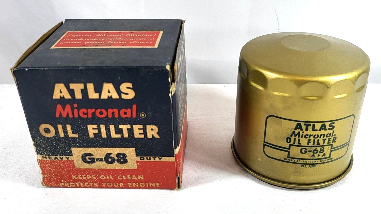 ATLAS G68 - cross reference oil filters | oilfilter-crossreference.com