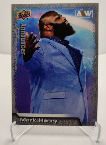 2022 Upper Deck AEW #99 MARK HENRY Wrestling card | eBay