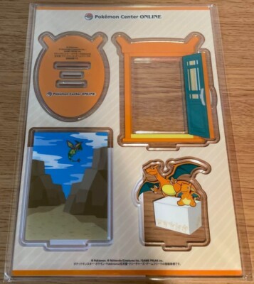 Pokemon Center Online Charizard Acrylic Stand Japan Charizard prize | eBay