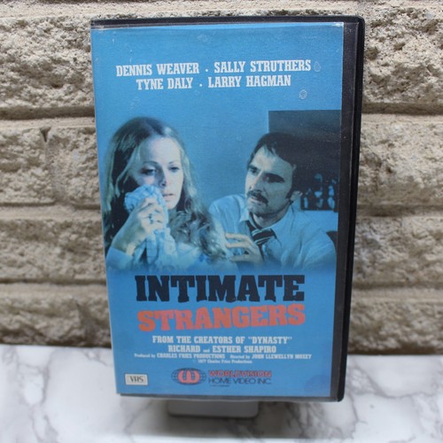 Intimate Strangers VHS Dennis Weaver Sally Struthers Clamshell RARE Ex ...