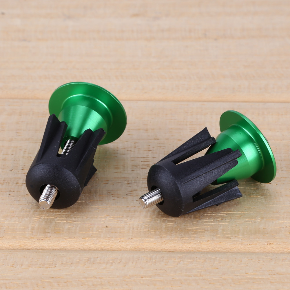 2 Embout fin Guidon Cap Vélo Route VTT MTB Bouchons Poignée Bicyclette ...