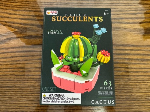 Block Tech Block Succulents Cactus Plant Building Blocks Brick New in ...