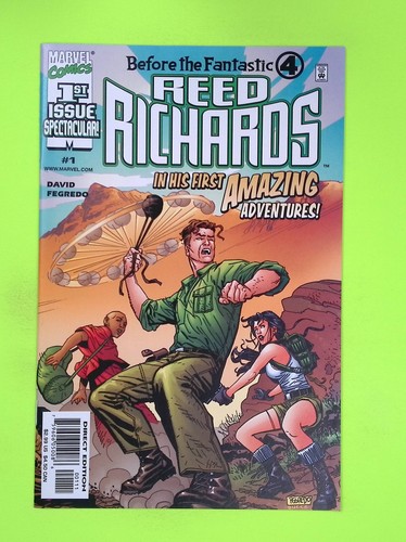 Before the Fantastic Four Reed Richards #1 2000 Marvel Comics 1st App L90-28 | eBay