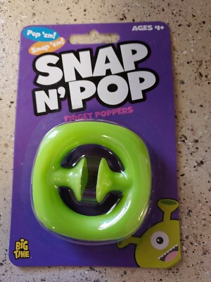 Snap N'pop Fidget Popper - Green & New | eBay