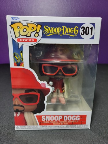 Snoop Dogg Funko Pop Vinyl Figure 301 Rocks Music Rap Hip Hop Edition 🔥 ...