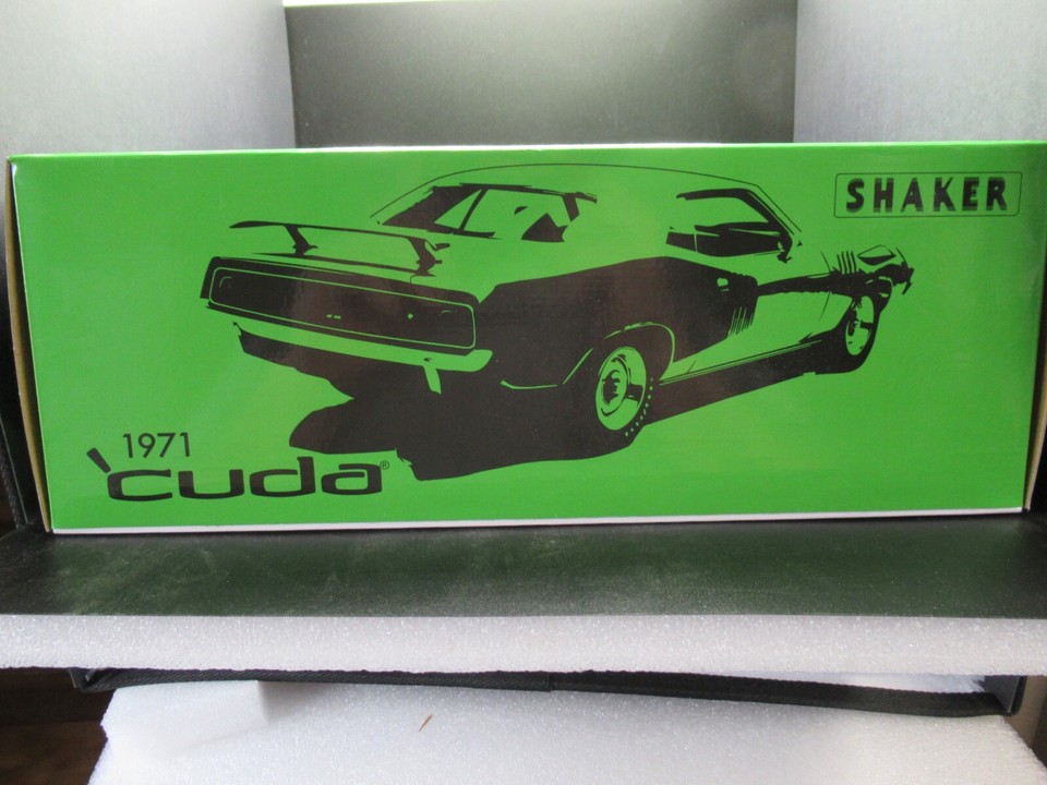 RARE 1971 PLYMOUTH HEMI CUDA MOTOR STATE 2022 HOLIDAY EDITION 1:18 ACME ...