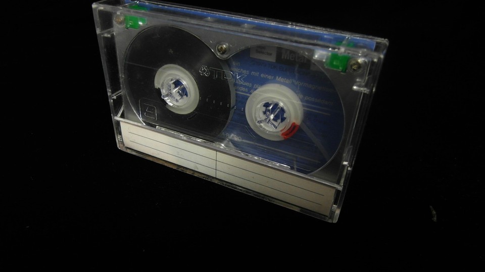 TDK MA-R90 1979-1981 Audio Compact Cassette Tape Type IV Metal USED ...