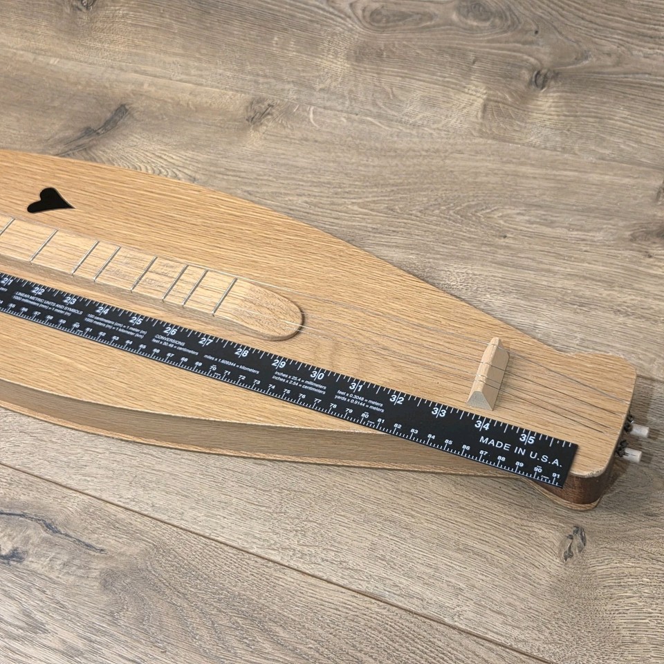 Vintage Geoffrey R Johnson 4 String Appalachian Mountain Dulcimer ...