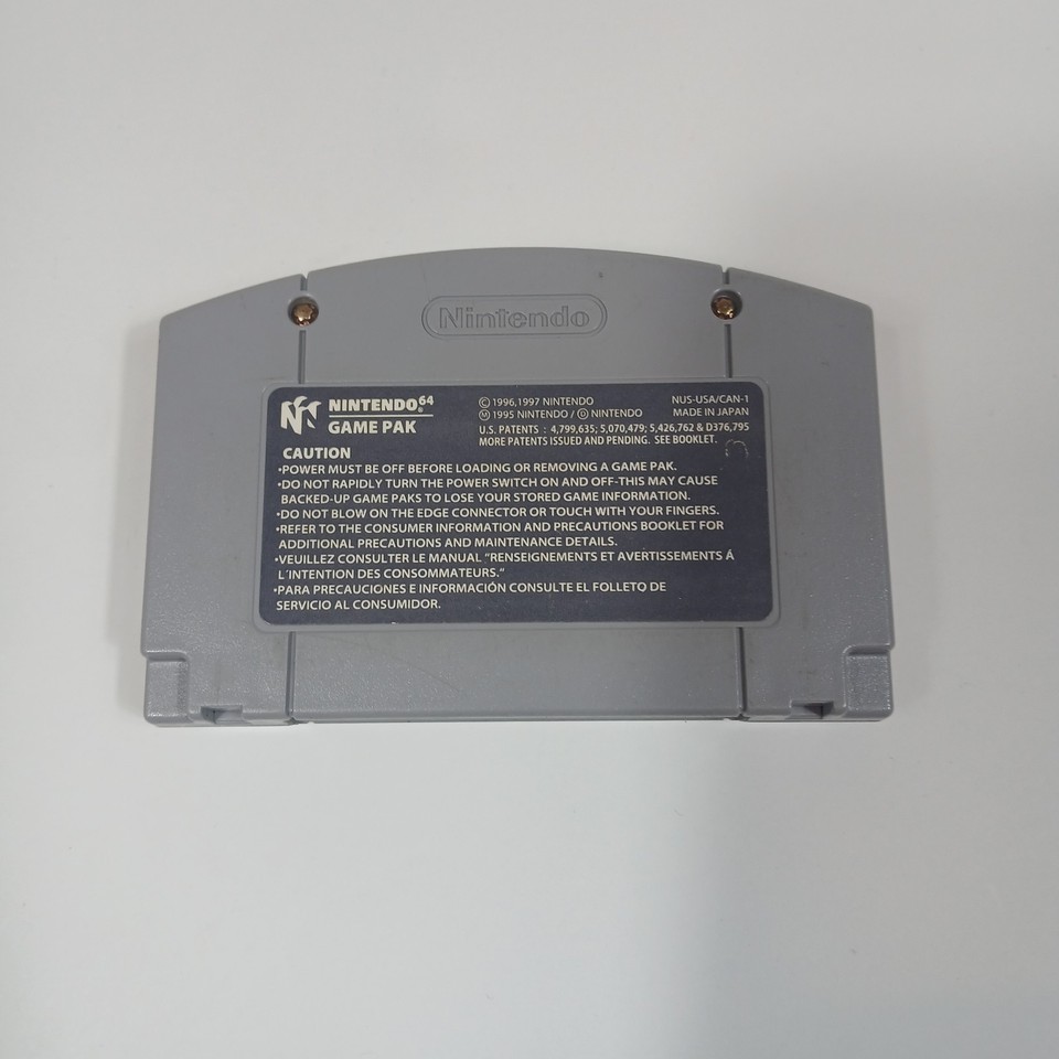 Nintendo 64 Console w/ Controller, AV Cable, Power Supply, and ...