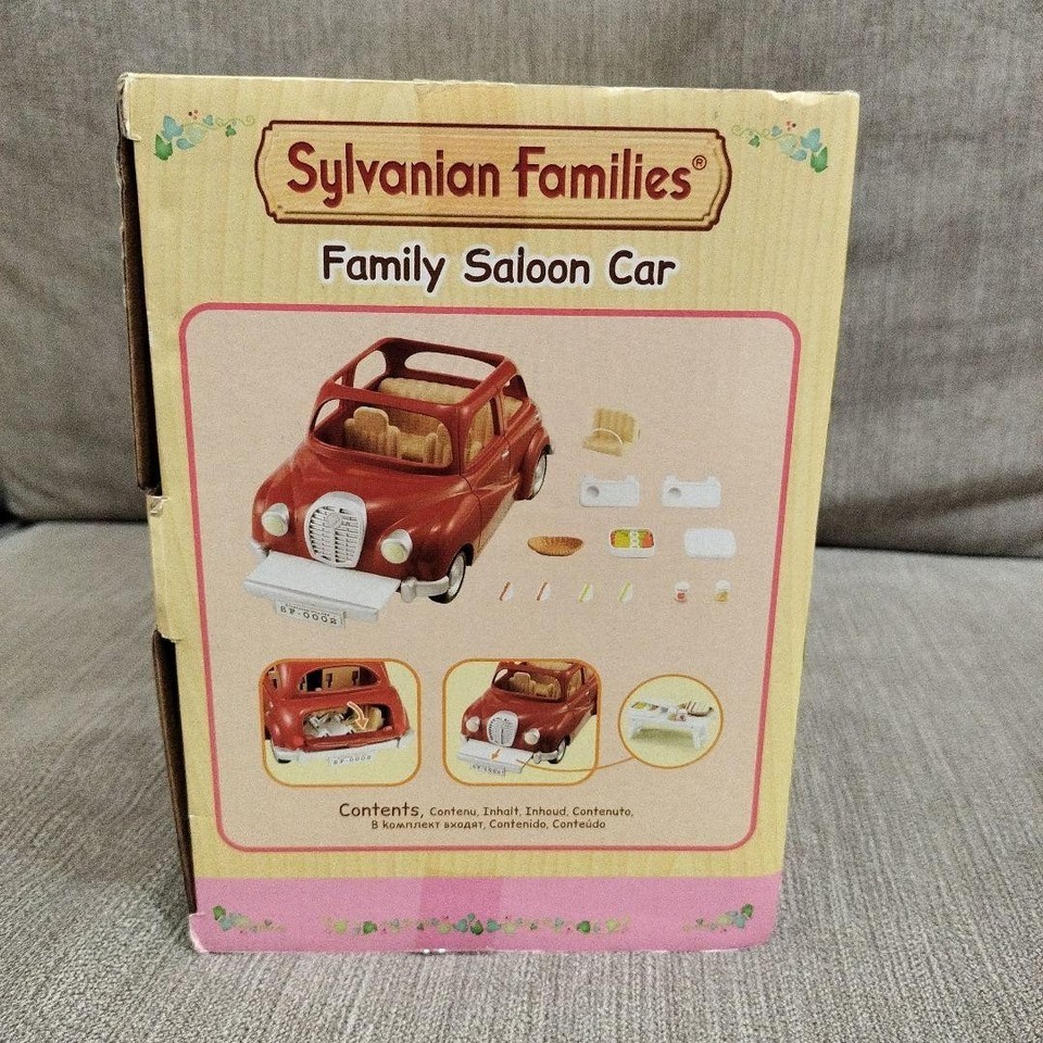 Sylvanian Families Red Car Family Saloon Car | eBay UK