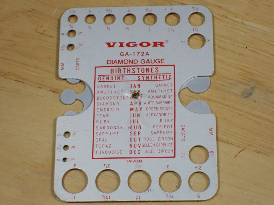 Vigor GA-172A Jewelers Diamond Gauge good used | eBay