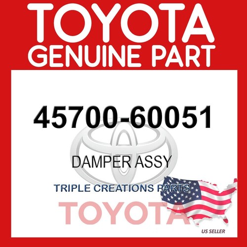 GENUINE OEM TOYOTA 4570060051 DAMPER ASSY, STEERING 45700-60051 | eBay