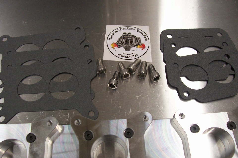 671 6-71 Blower Supercharger Adapter Six Pack Tri Power Holley Mopar ...