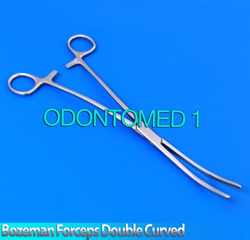 15 BOZEMAN Uterine Forceps 10" Double Curved Surgical O R GRADE | eBay