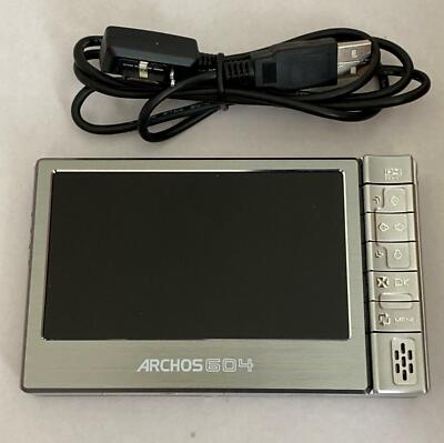 Archos 604 30 GB Ultra Slim Portable Multimedia Player - VGC (500860 ...