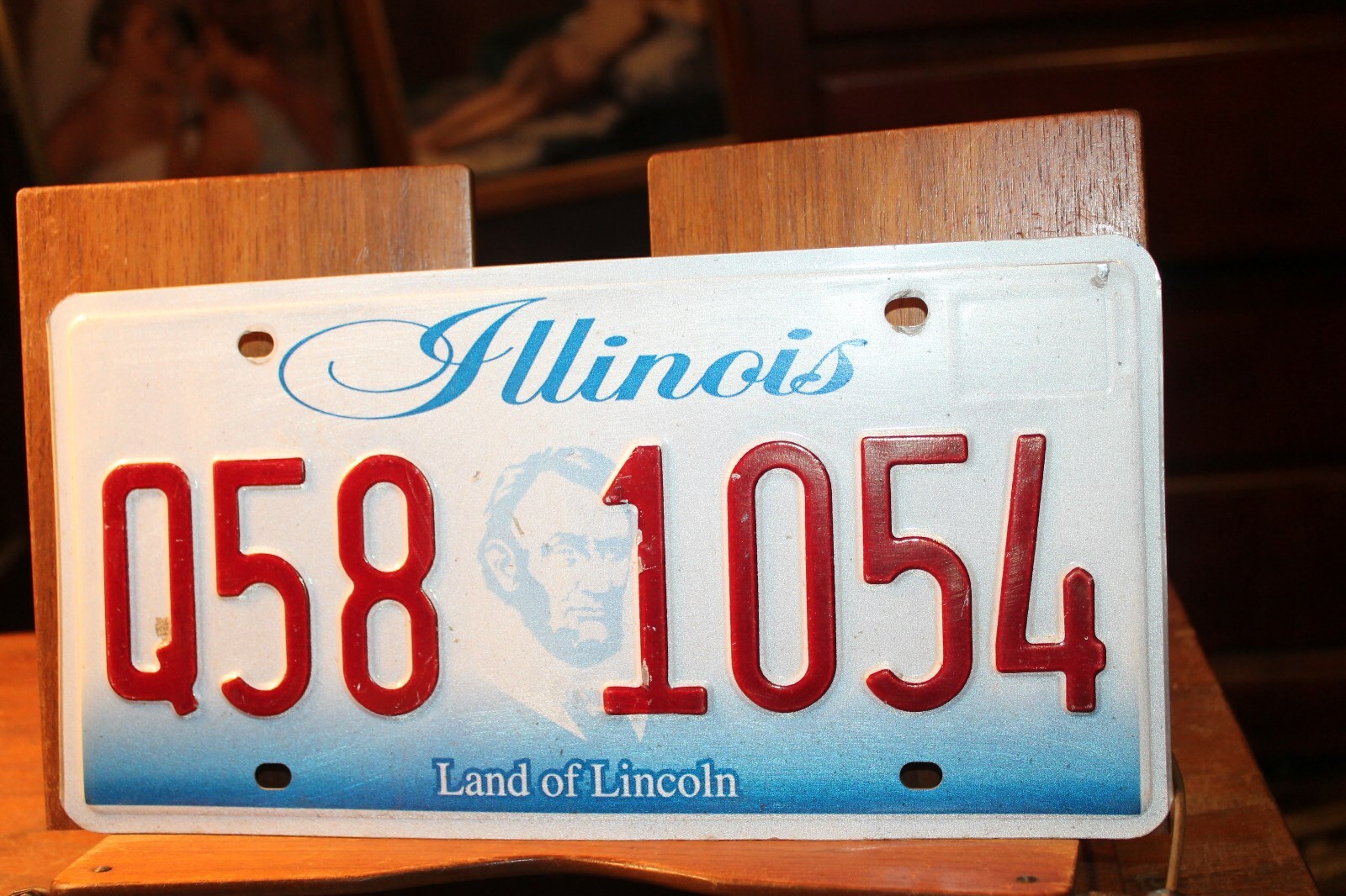 Land Of Lincoln License Plate