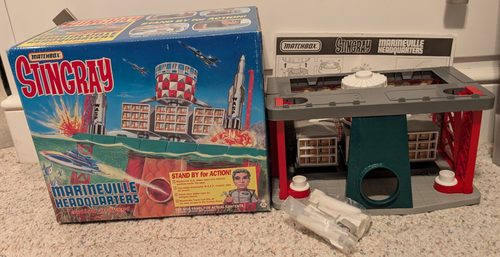 MATCHBOX 1992 MARINEVILLE HEADQUARTERS Stingray Playset SR210 - NM | eBay