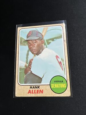 1968 Topps #426 Hank Allen Senators | eBay