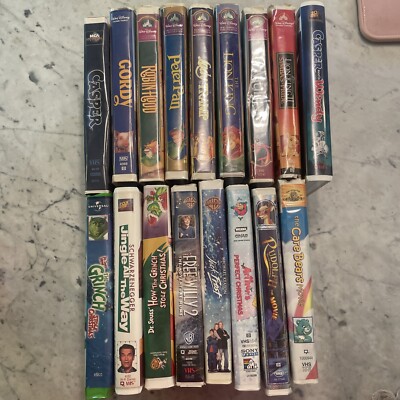 Lot Of VHS Disney/Universal/mca/mgm/warner Brothers 17 Total | eBay